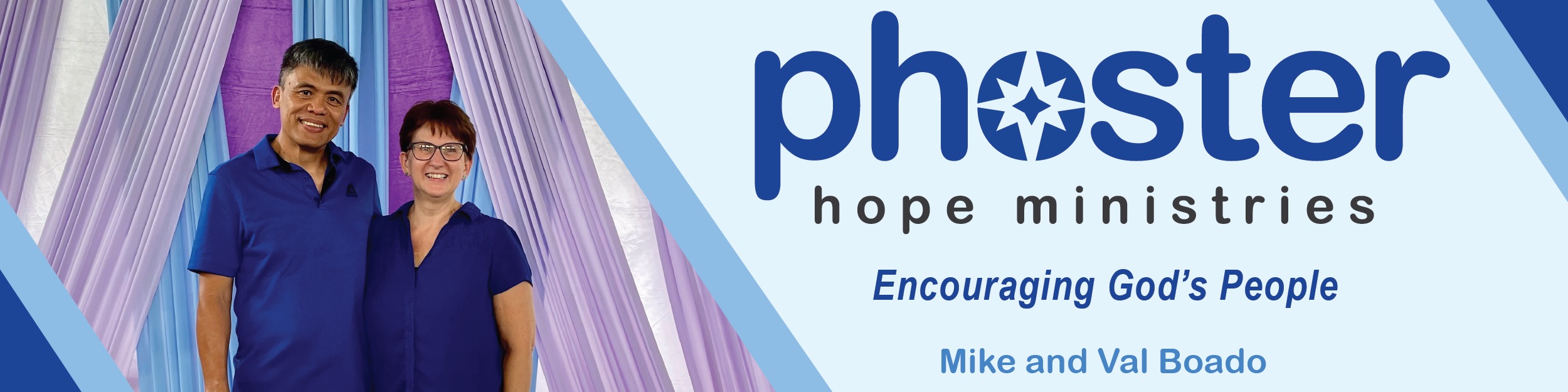 Mike & Val banner 2025 | Commission Ministers Network